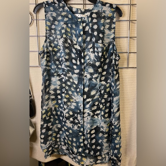 CAbi | Tops | Cabi Tunic Multiple Shades Of Blue | Poshmark